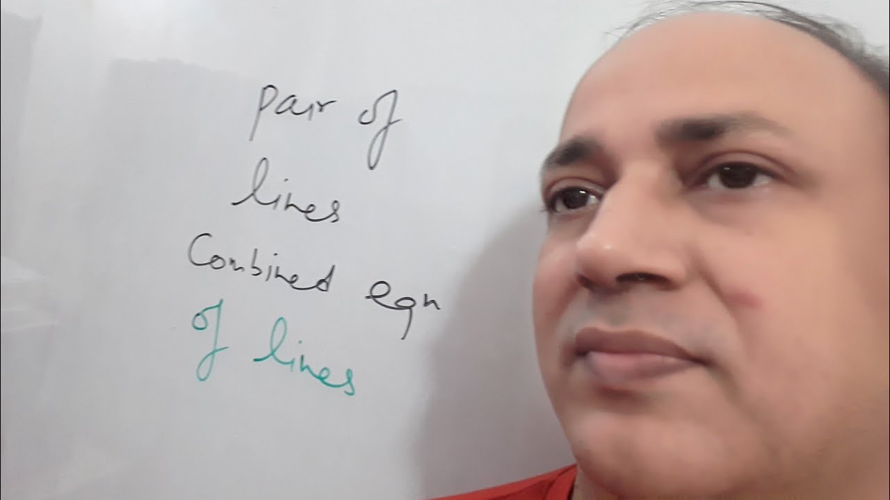 1 Pair Of Lines Combined Equation Of Lines In Hindi How To Separate Two 1 Pair Of Lines Combined Equation Of Lines In Hindi How To Separate Two