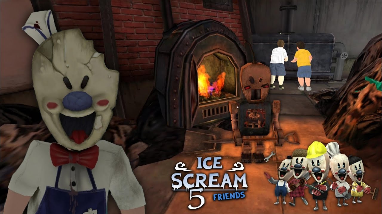 Ice Scream 5 Friends: Mike | Full Gameplay | SAIVIAAR - YouTube