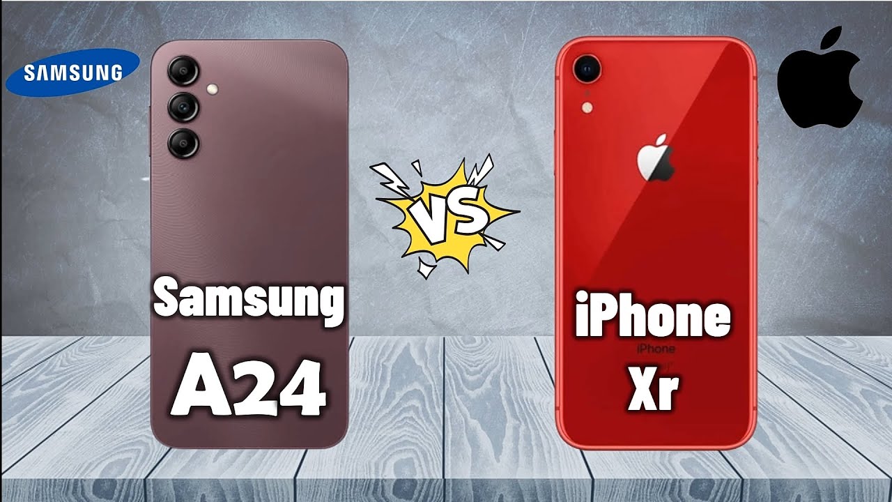 Samsung A24 vs iPhone Xr 2023 #iphonexr #a24 - YouTube