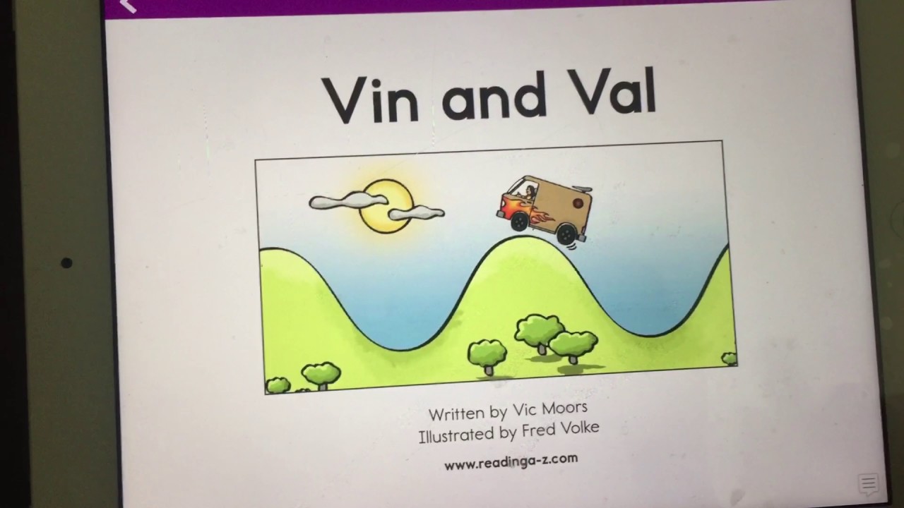 Kid Reading - Decodable Books Vin and Val Kindergarten Preschool Story ...