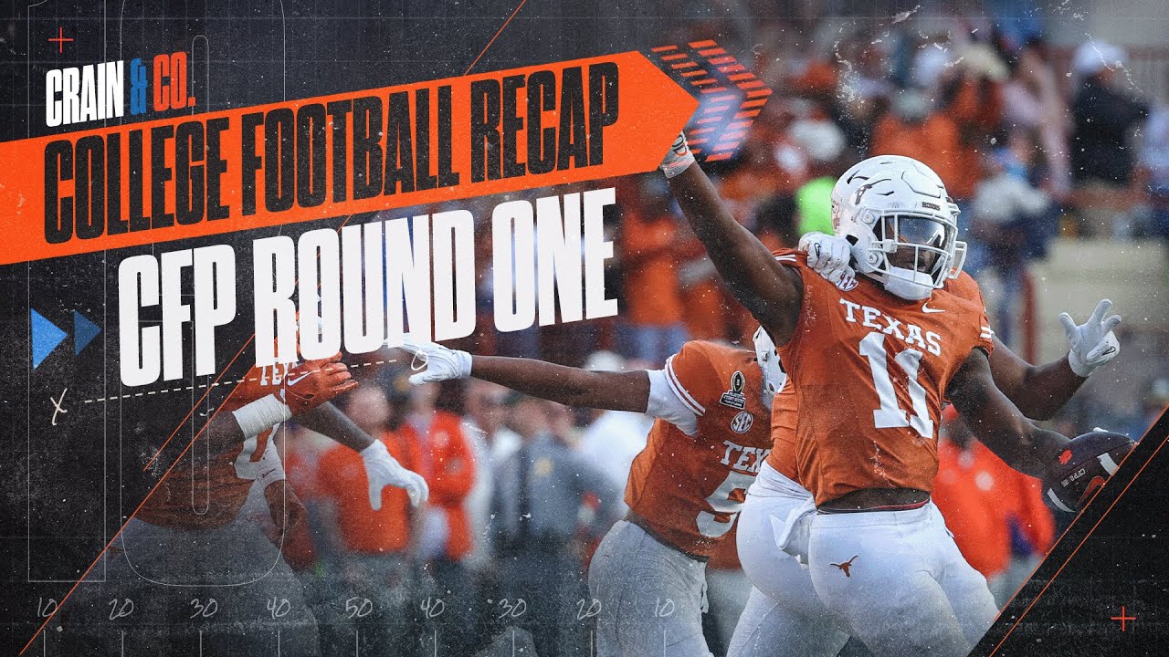 College Football Playoff Round One Recap - YouTube