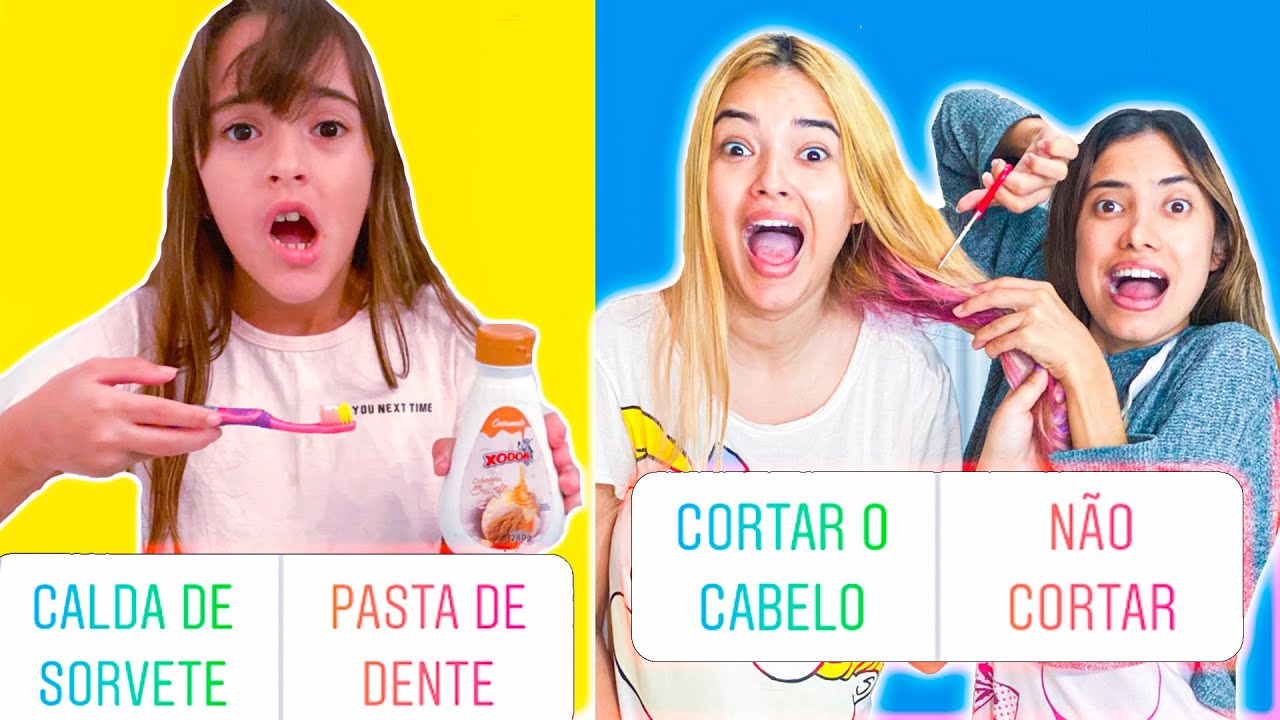 OS INSCRITOS DECIDIRAM O QUE A BELINHA, BIA E LUA FAZEM NO DIA -CANAL DA BELINHA - YouTube