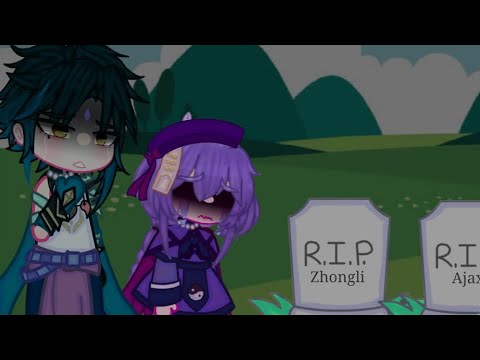 "I can't save us, my atlantis." // Qiqi + Xiao Angst? // Implied ...