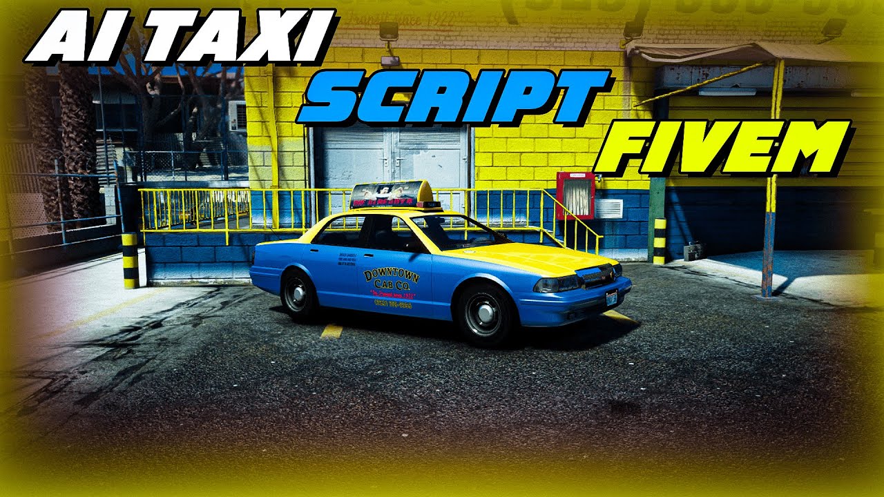Free AI Taxi Script | zc-aitaxi | QBCore Framework | FiveM Tutorial #40 ...