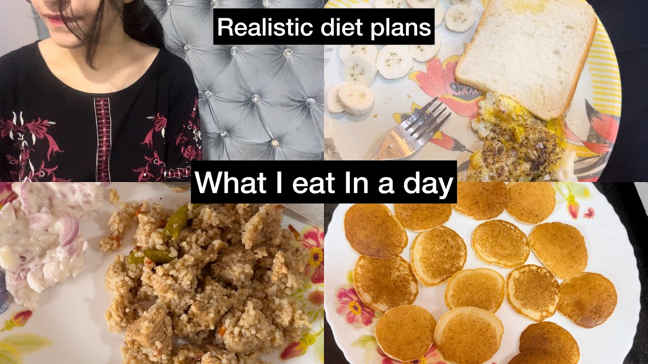 #dietvlog | Realistic diet vlog, portion control | What I eat to lose ...