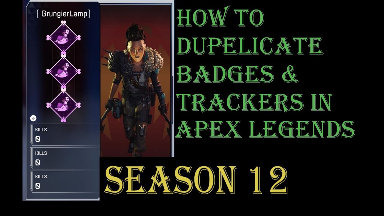 How To Duplicate Trackers In Apex Legends Season 12 - YouTube