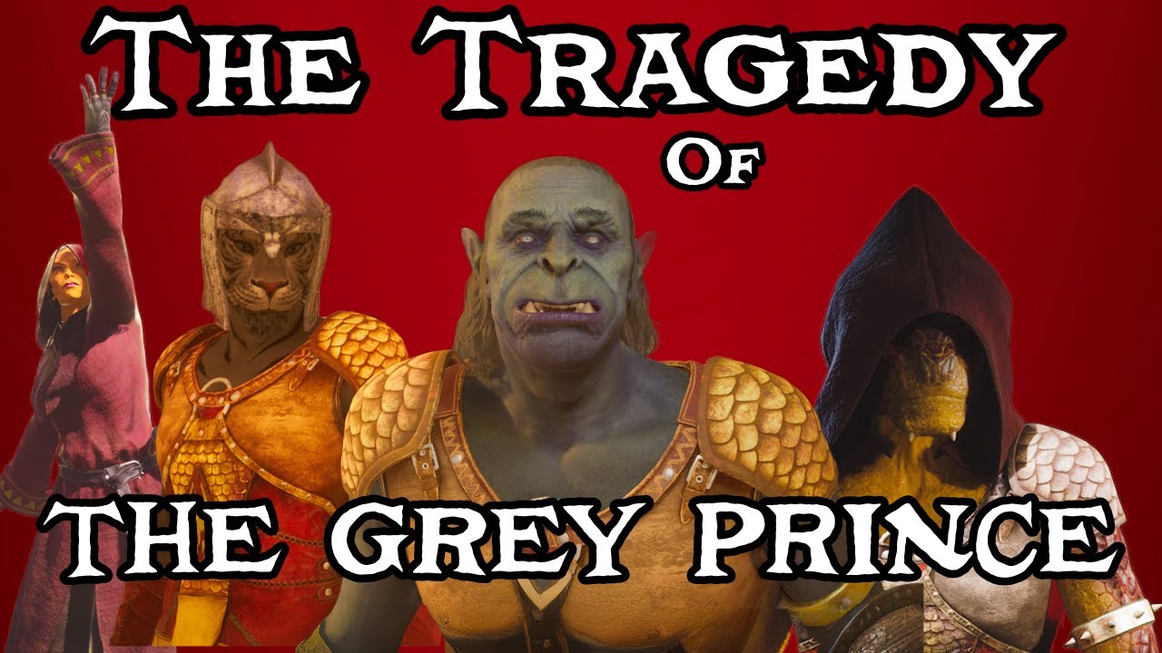 The TRAGEDY Of The Grey Prince // Oblivion Abridged - YouTube