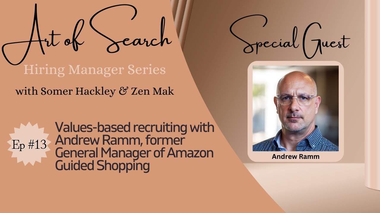 Ep13 - Values-Based Recruiting with Andrew Ramm - YouTube