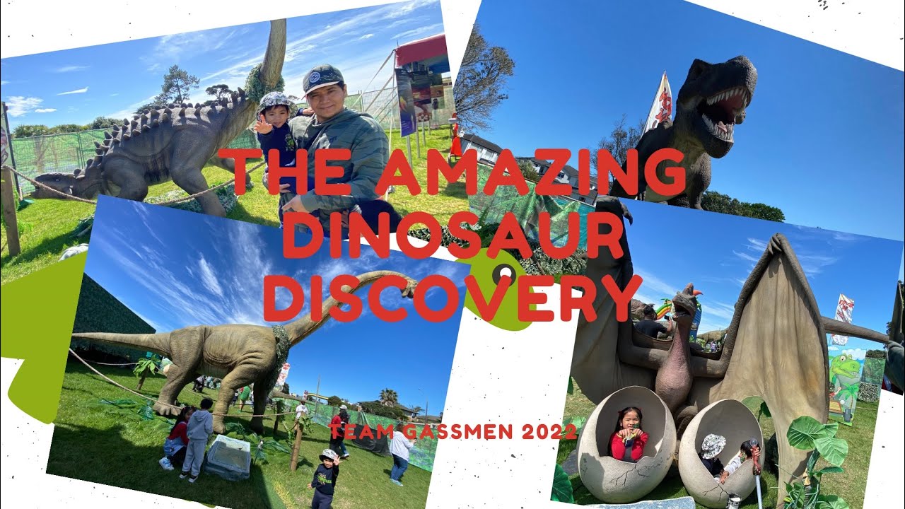 Lifelike Dinosaurs at the Amazing Dinosaur Discovery Show - YouTube