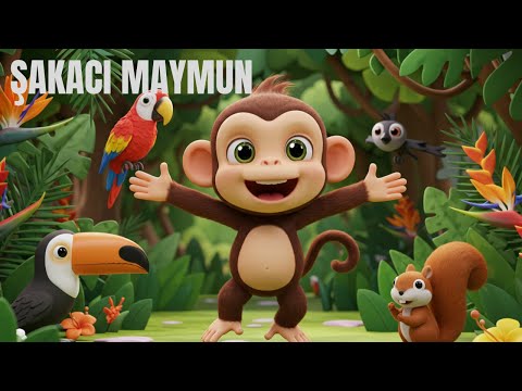 Şakacı Maymun - Çocuklar İçin Hikayeler (Eğitici Çocuk Videoları)