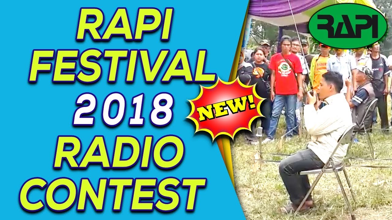 RAPI Festival 2018 HT RADIO MOBILE CONTEST SEERRRUUU - YouTube