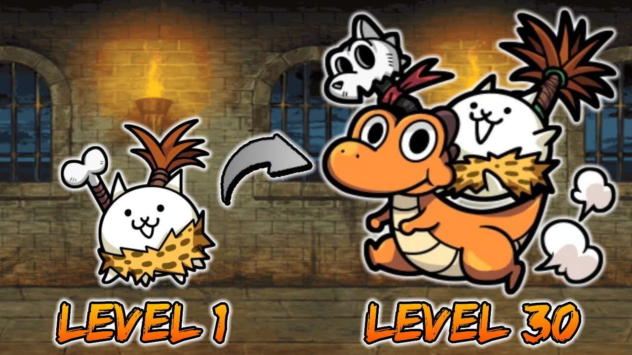 I true formed JURASSIC CAT SITTER to CATASAURUS | The Battle Cats #4 ...