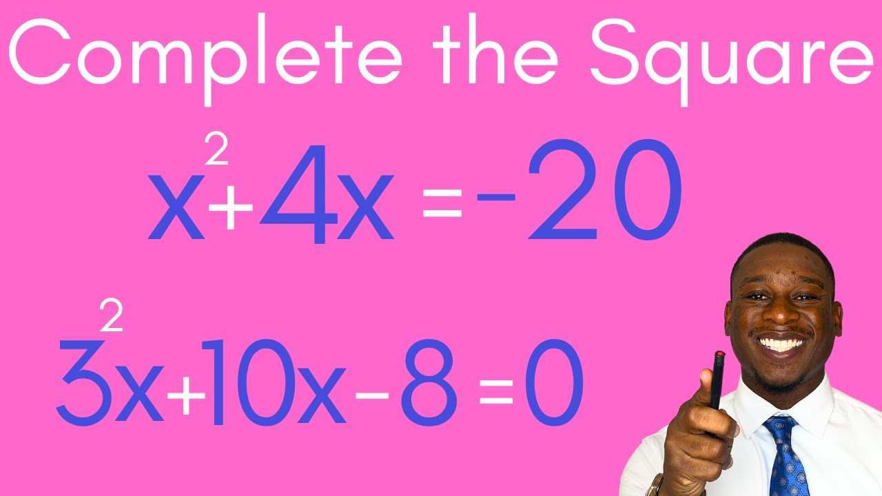 How to Complete the Square: Essential Review & Tutorial - YouTube