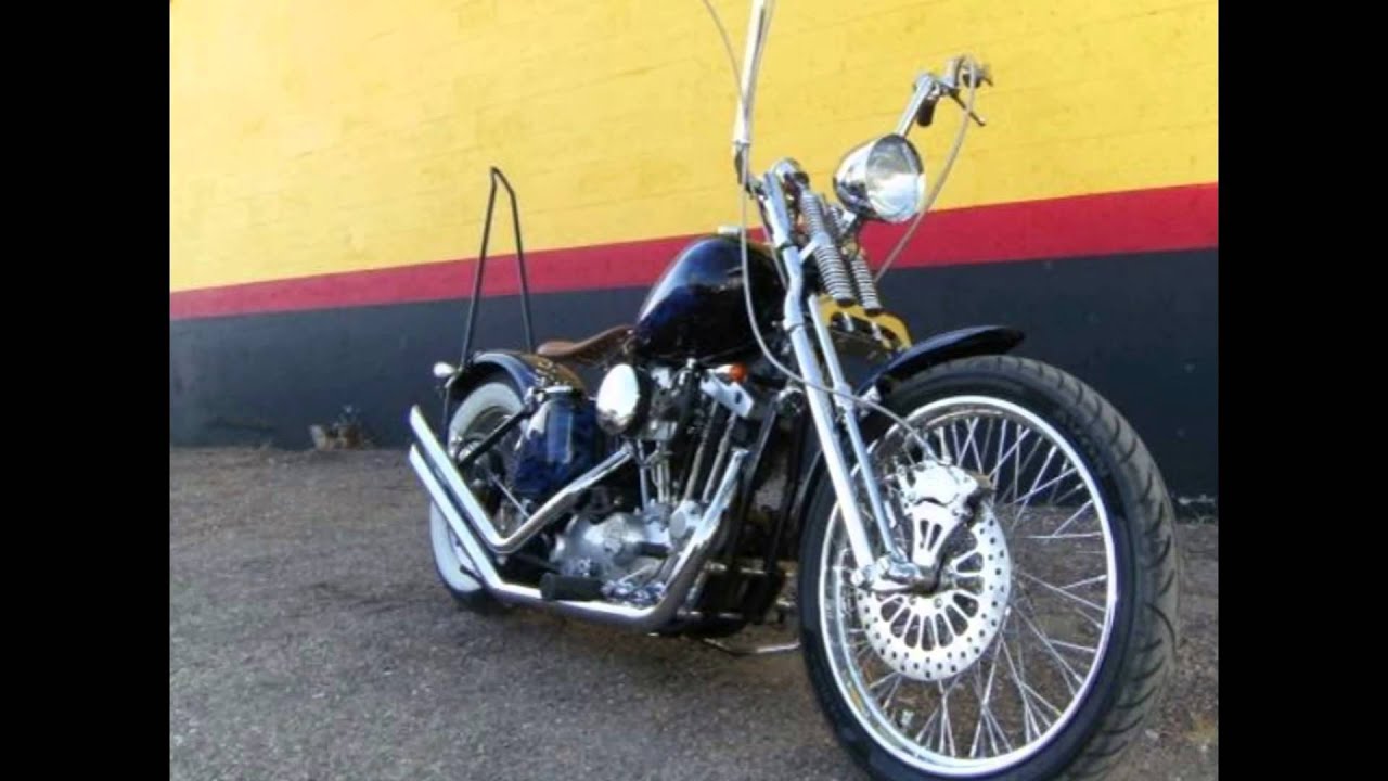 Harley Davidson Model XL, Ironhead Look - YouTube