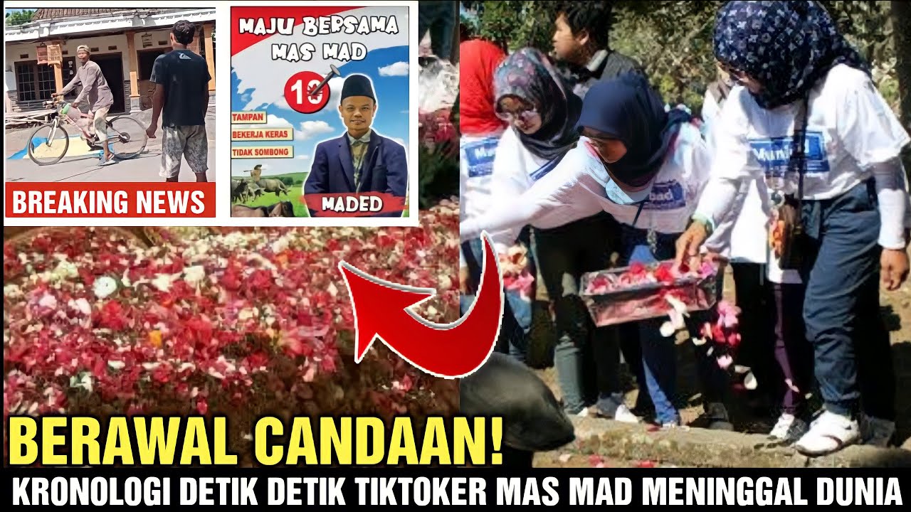 Kronologi Detik Detik Mas Mad TikToker Meninggal Dunia - YouTube