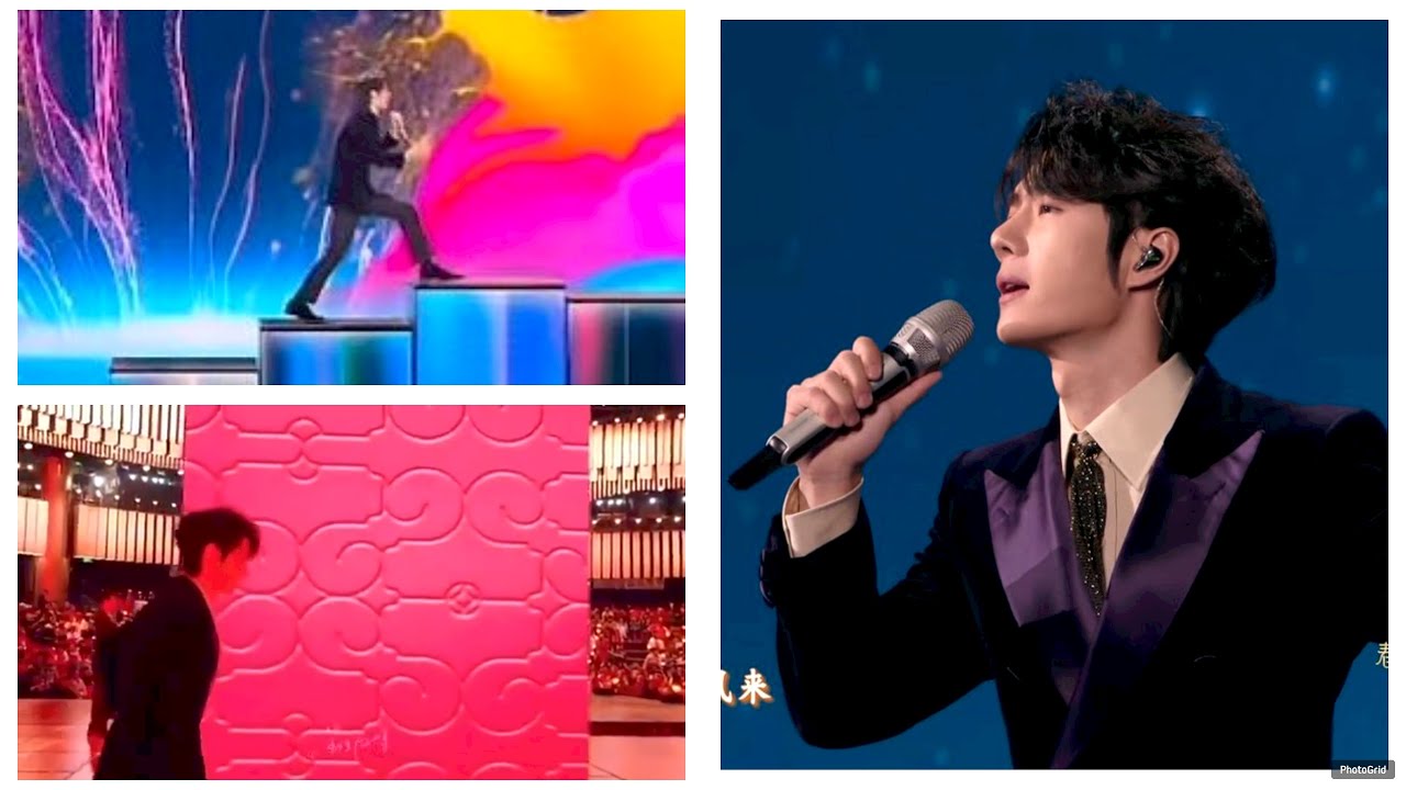 Wang Yibo and his amazing performance tonight, he has his own theme in CCTV's 2025 Spring Gala ...