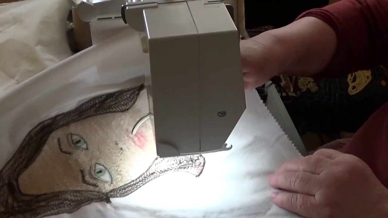 # Textille Art. # Thread faces - YouTube