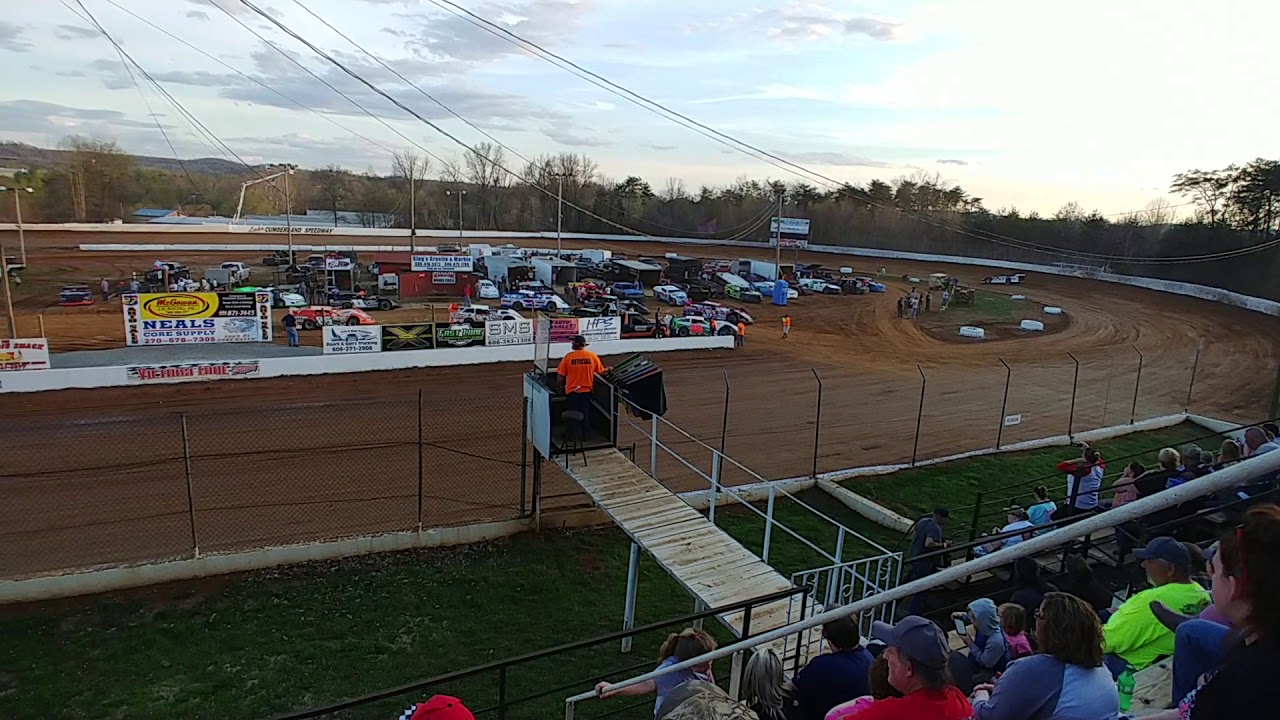 Rod Carter JR Qualifying at Lake Cumberland Speedway 4/6/19 - YouTube