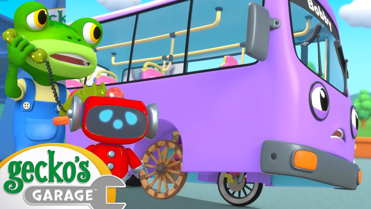 Bobby's New Wheels | Animals for Kids | Animal Cartoons | Funny ...