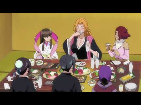 Rangiku and Haineko drinking sake