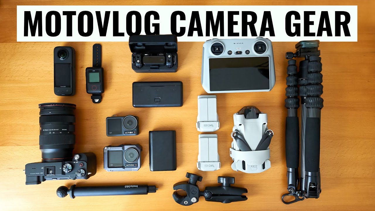 Camera Gear for Moto Vlogging & Motorcycle Travel - YouTube