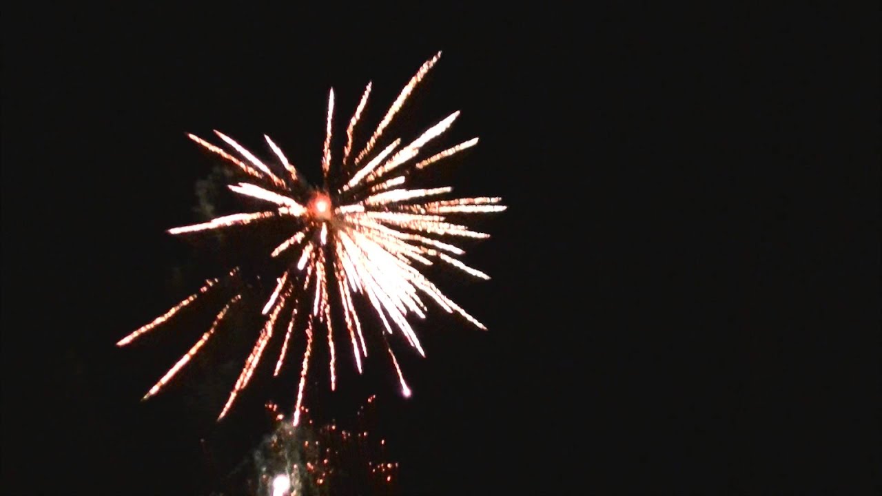 fireworks last night,, back garden first 10 seconds blurry - YouTube