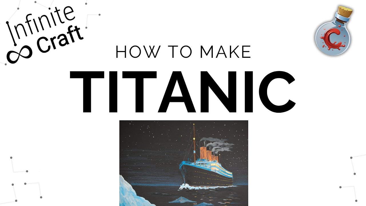 How to make Titanic in Infinite Craft? - YouTube