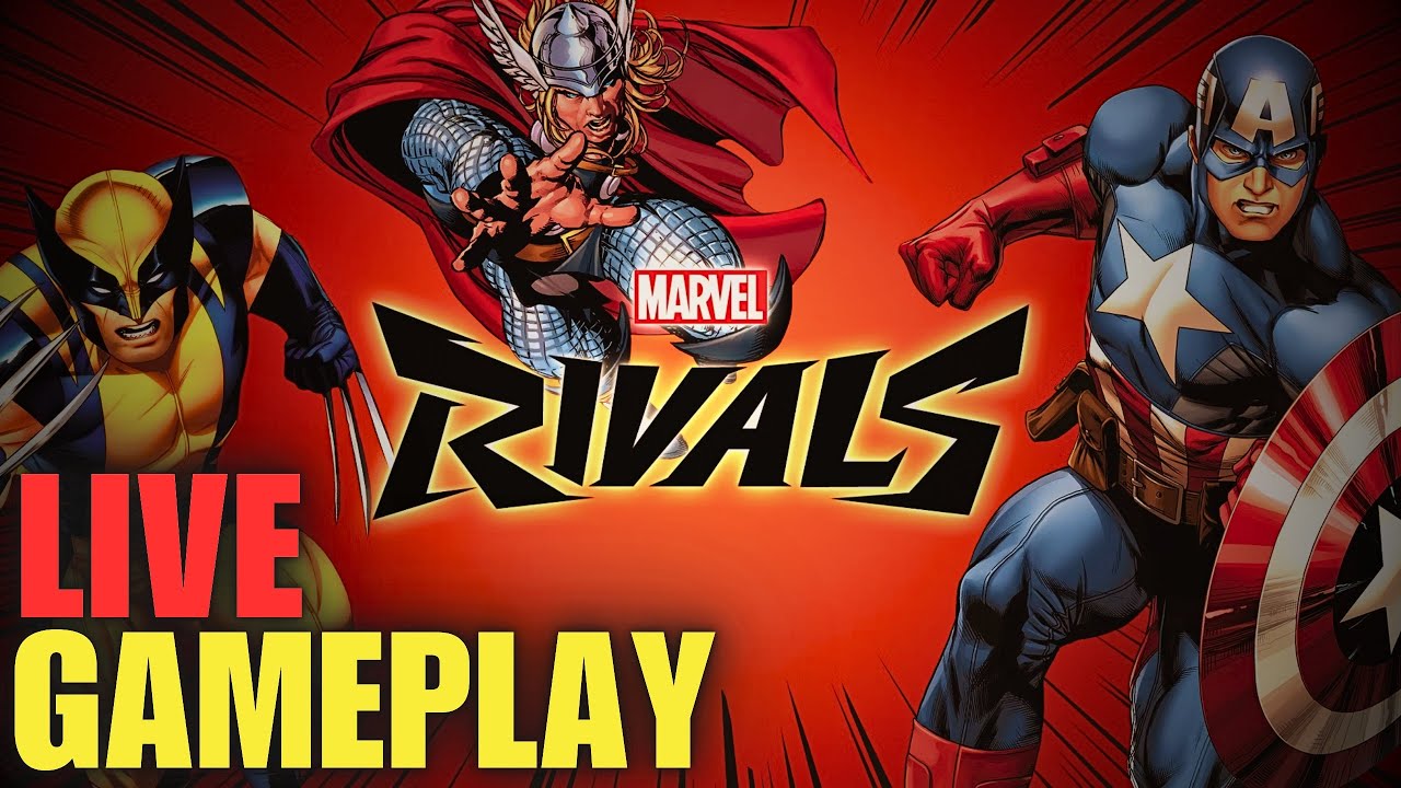 MARVEL RIVALS GAMEPLAY LIVE ( DAY-33)🔥// ROAD TO 1K SUBS YOUTUBE LIVE ...