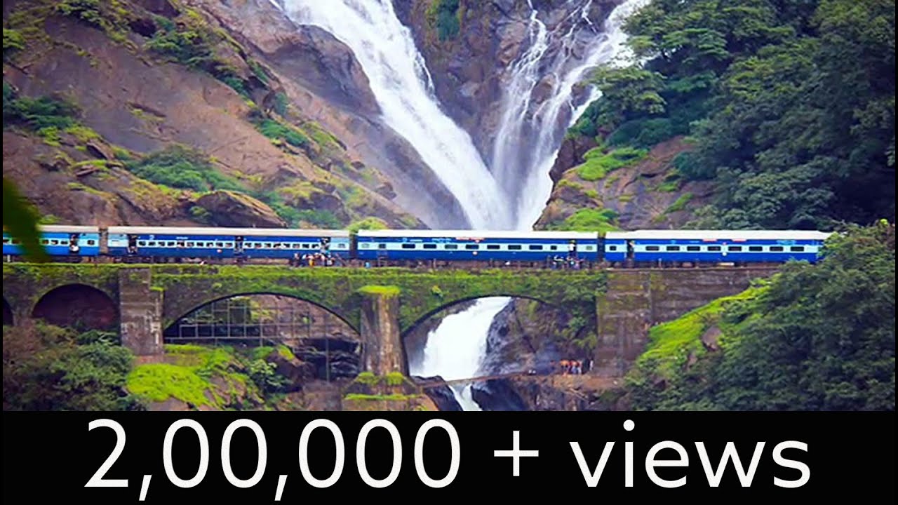 Dudhsagar Waterfall | Indian Travel Documentary | A Trip To Dudhsagar ...