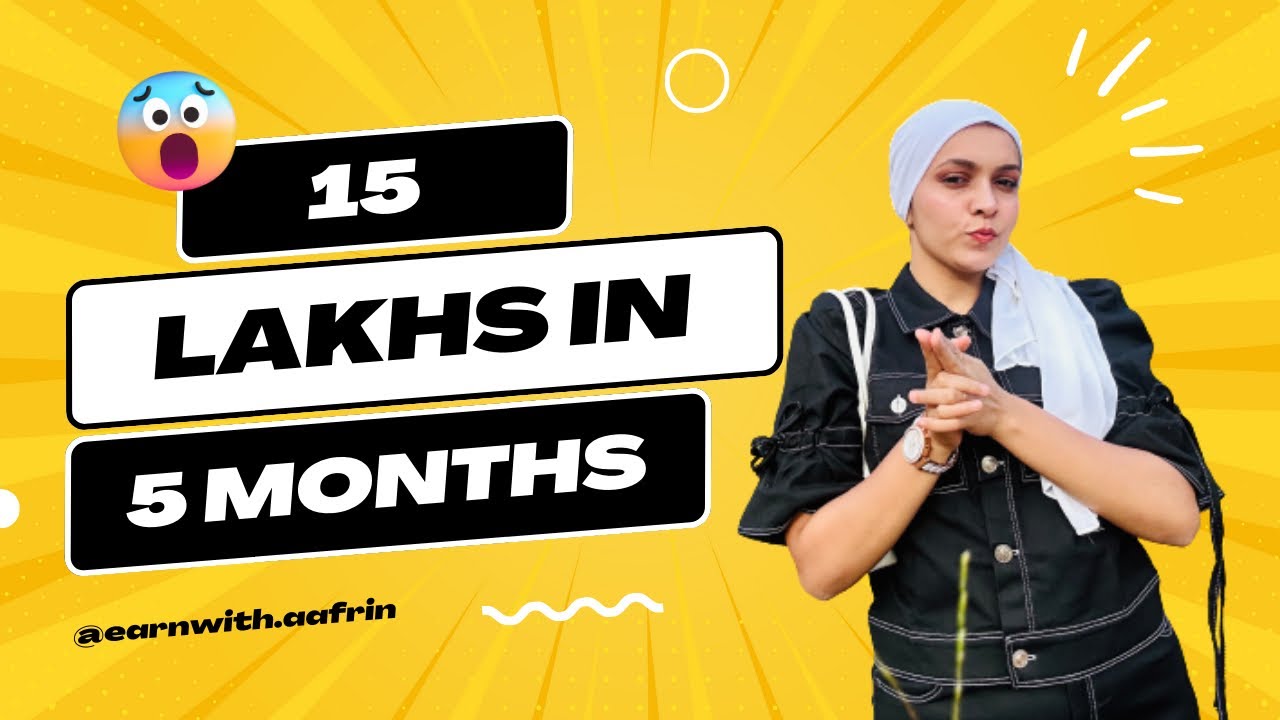 I made 35 lakhs plus in 8 months | Work from home opportunity | No MLM ...