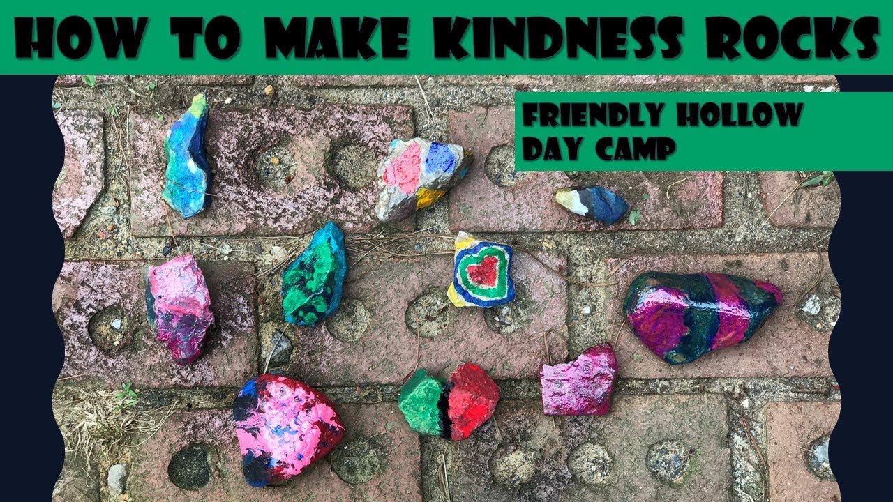 How to Make Kindness Rocks - YouTube