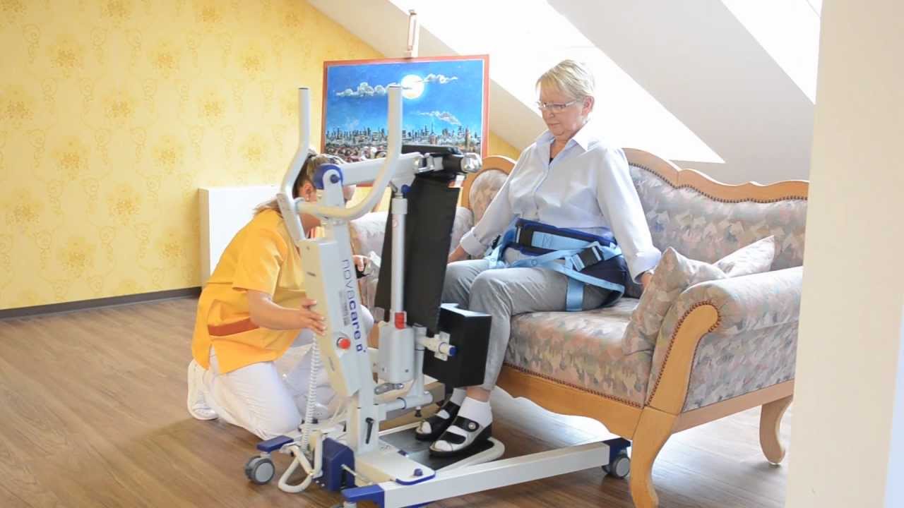 NOVACARE ProLift S222 - Aufricht Patieneten Lifter mit dem 3-Punkte ...