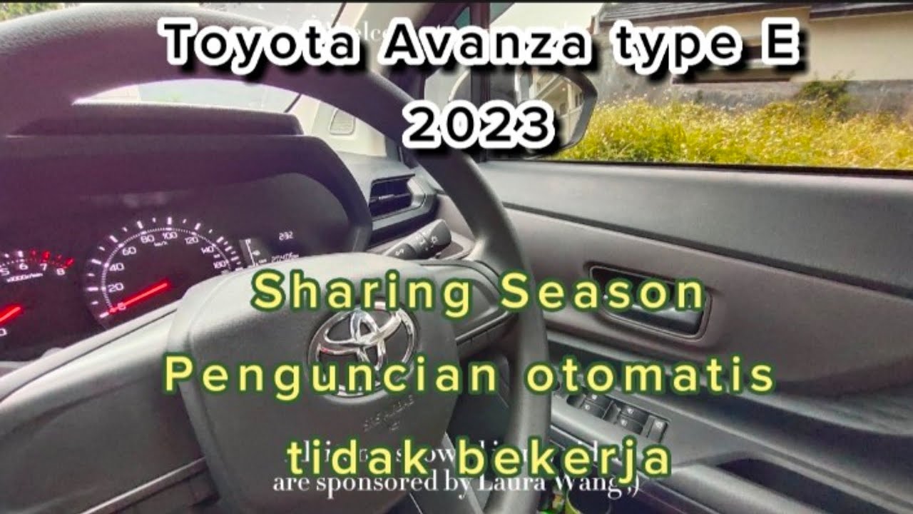 Penguncian otomatis pintu avanza saat kec 20km/jam atau auto lock tidak ...