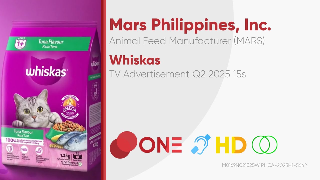 Whiskas TV Ad Q2 2025 15s (Philippines) [CC/HD/ST] - YouTube