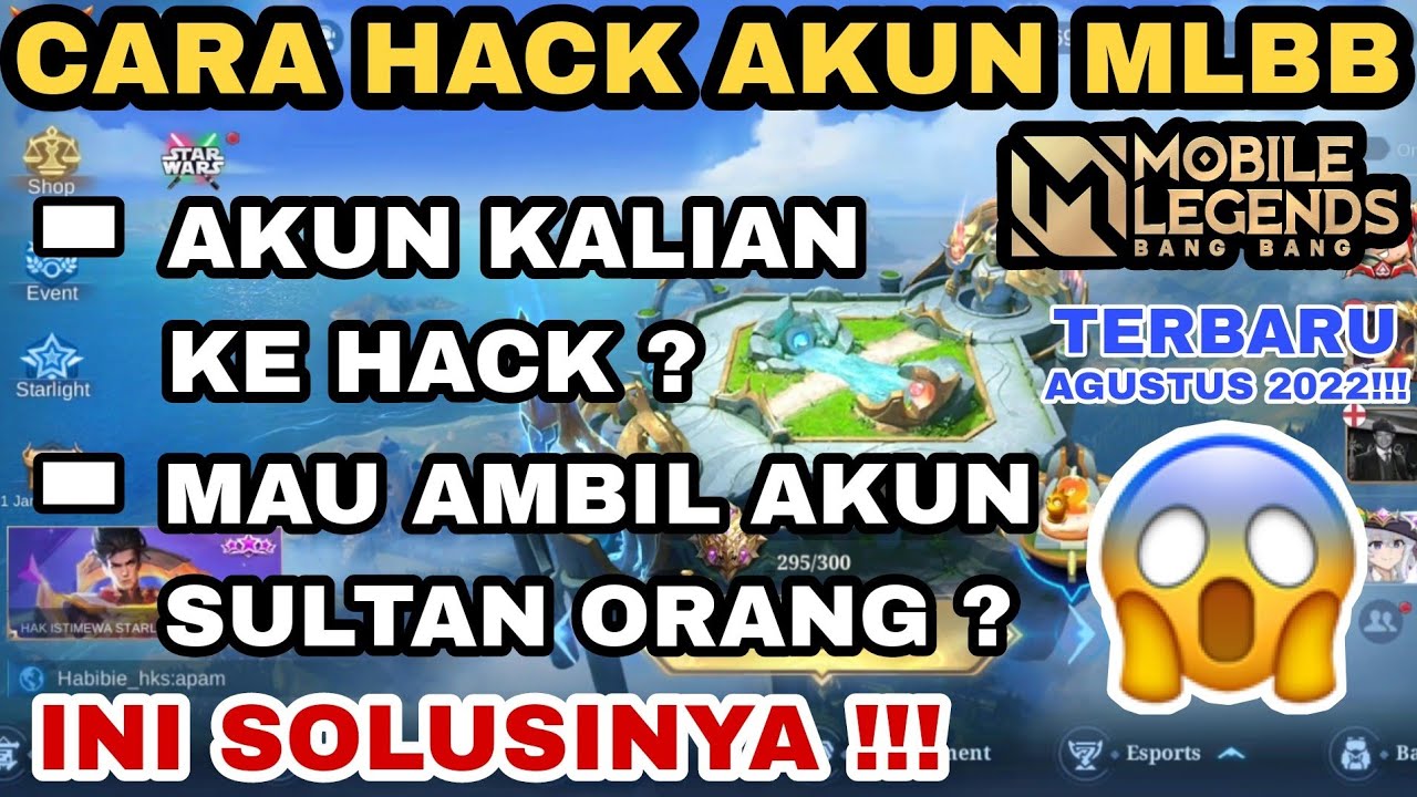 TERBARU!!! || CARA HACK AKUN MOBILE LEGENDS || CARA MENGEMBALIKAN AKUN ...