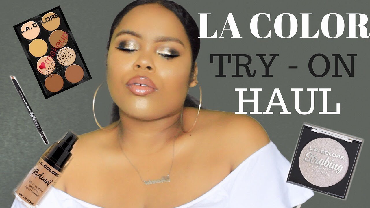 NEW ! LA COLOR | TRY - ON HAUL | FIRST IMPRESSIONS & MORE - YouTube