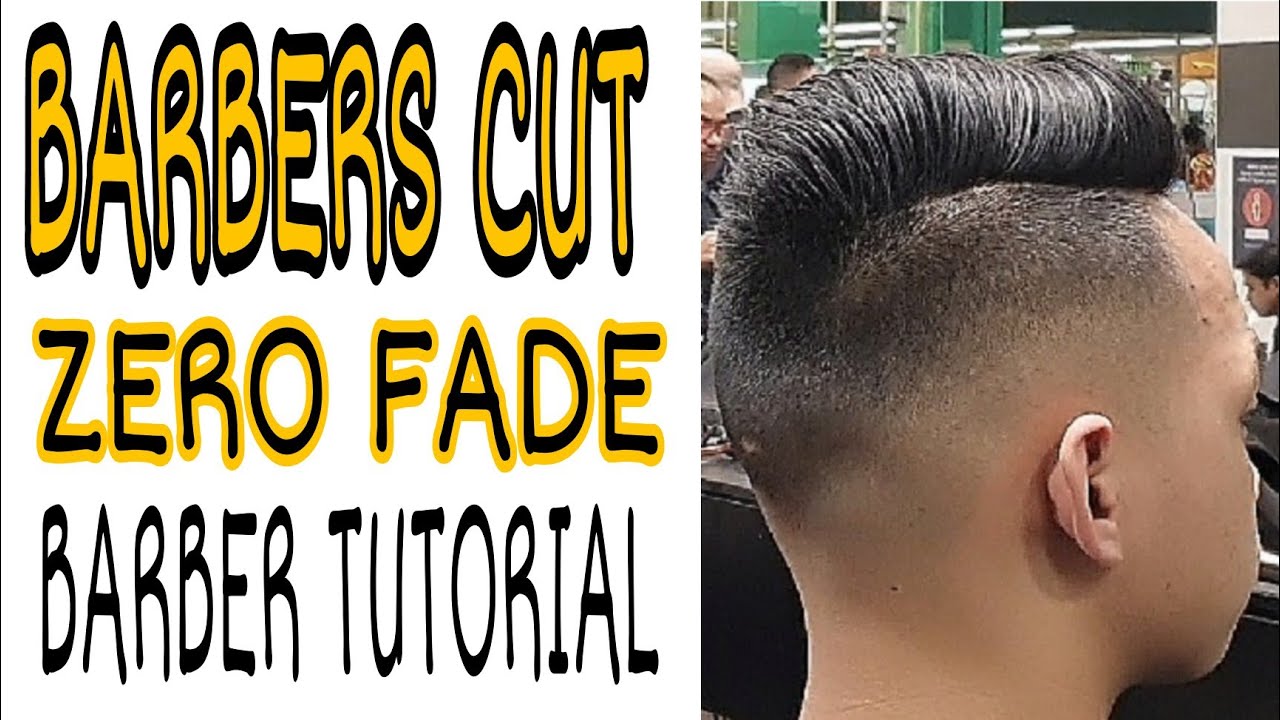 BARBERS CUT | FILIPINO VERSION | BARBER TUTORIAL | ZERO FADE /FILIPINO ...