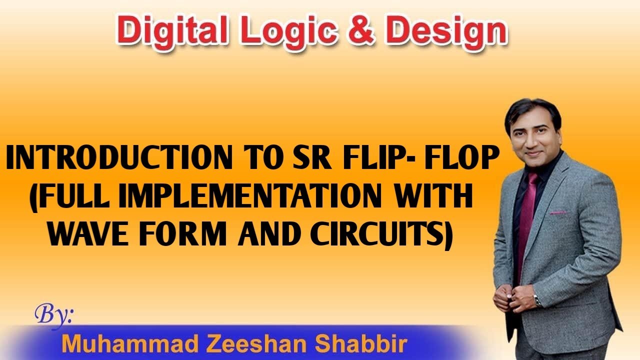 SR Flip-Flop (Full Implementation with Wave Form) in Urdu/Hindi|| Truth ...