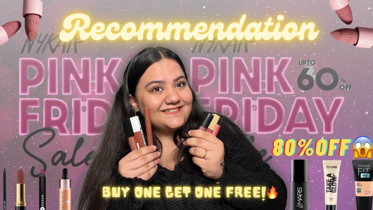 NYKAA PINK FRIDAY SALE 2024 🛒💖 Top Viral Makeup Deals and ...