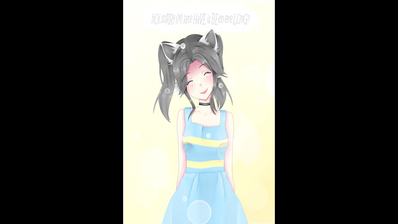 [Speed Paint] Human Temmie - Undertale {Paint Tool Sai} - YouTube