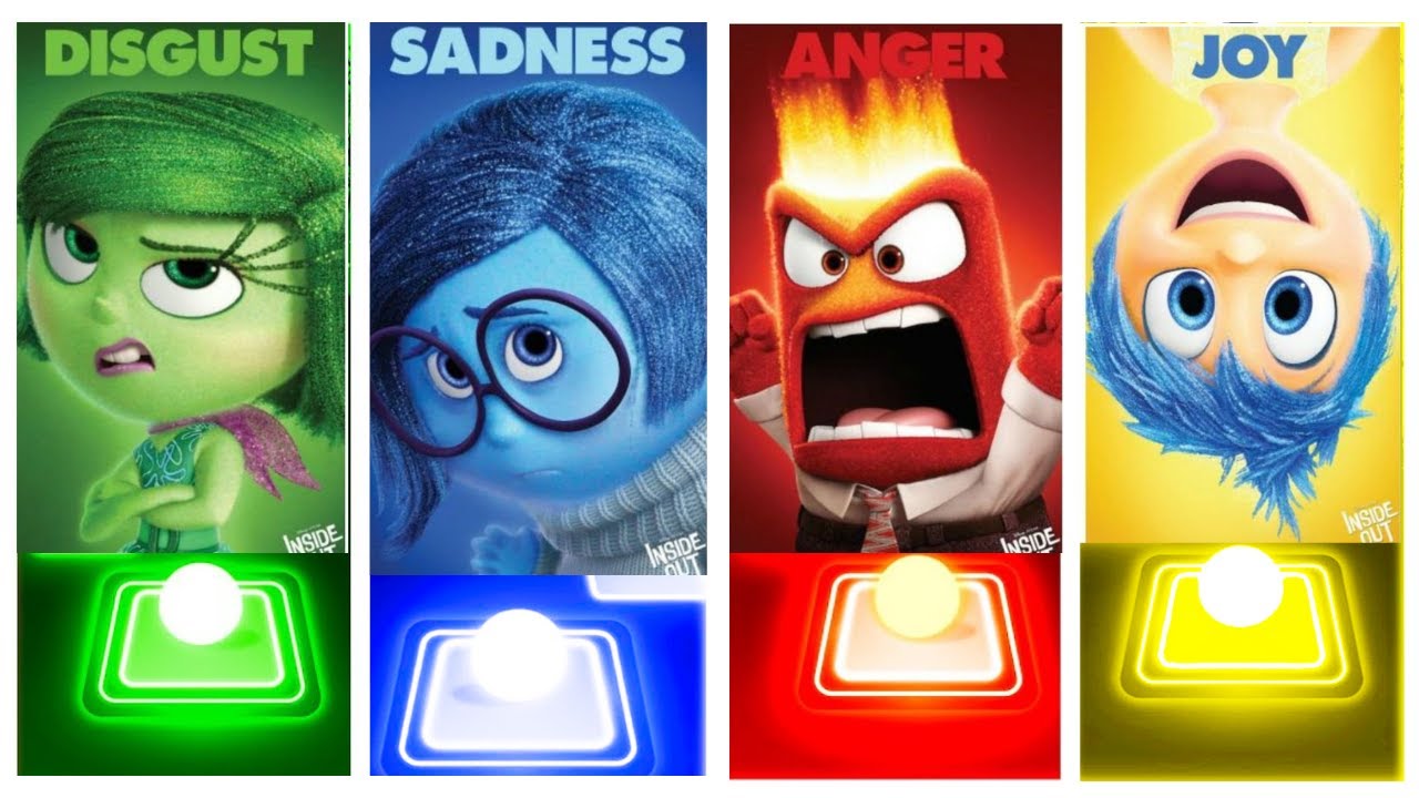 🍉 MEGA MIX 🍉 Inside Out 2 🍒 Tiles Hop - YouTube