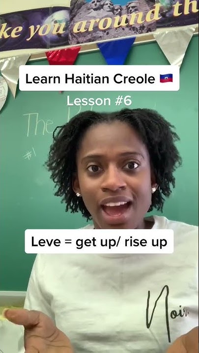 Learn Haitian Creole - Lesson 6 - YouTube