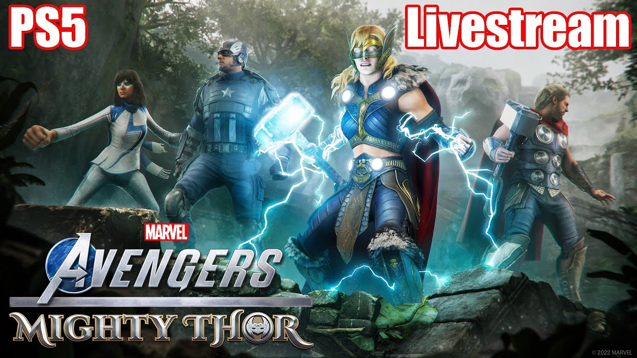 Mighty Thor 154 + Raid Completion | Marvel's Avengers Livestream | PS5 ...