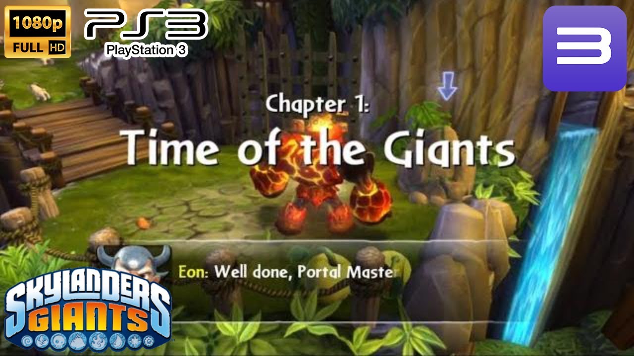 Skylanders Giants PS3 HD Gameplay (RPCS3) Part 1 Time of the Giants ...