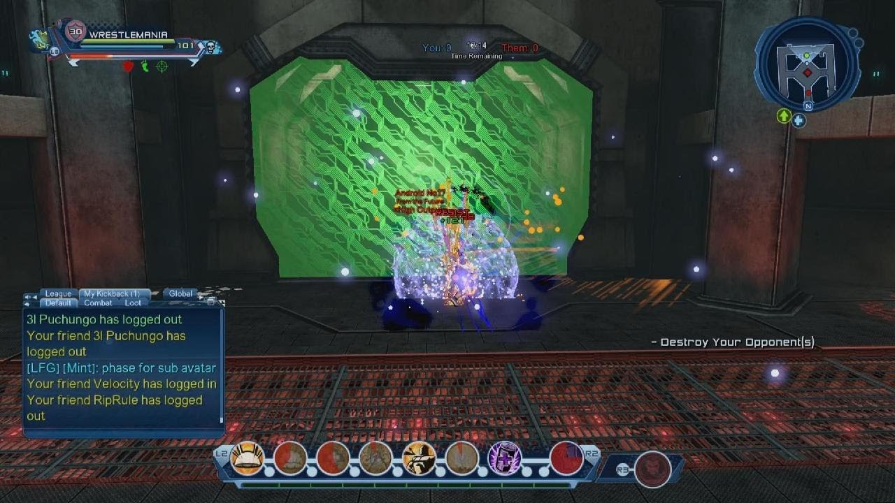 Android No17 Scared Glitching In Safe Area - YouTube