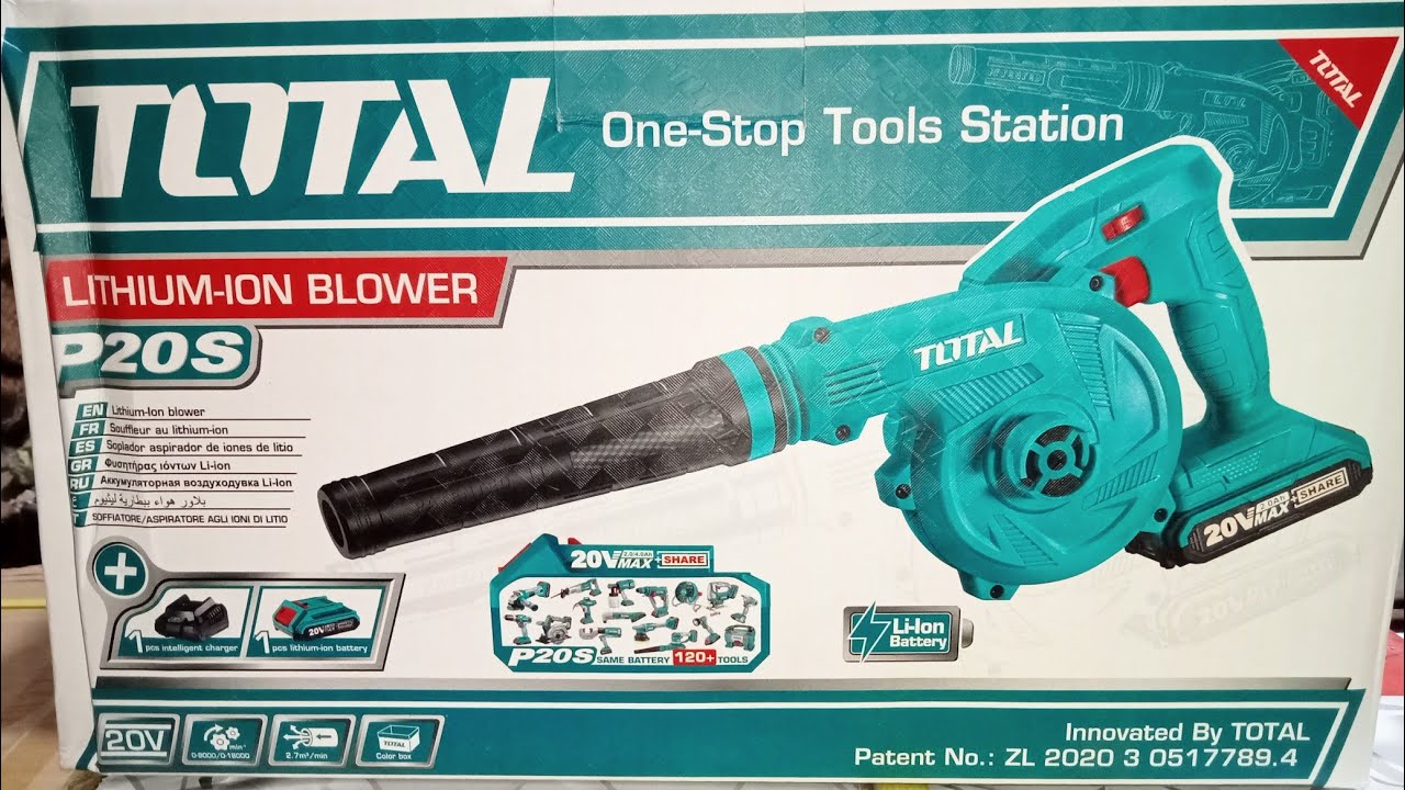 Total cordless blower | Total tools | Lithium Ion blower P20s | Tools ...