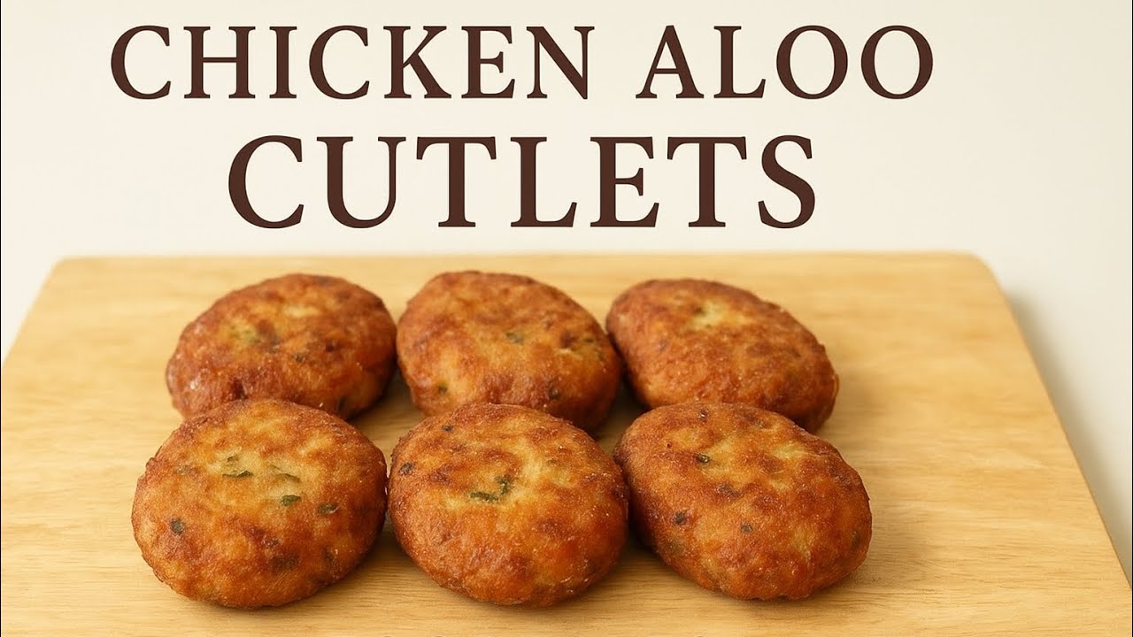 Crispy Chicken Aloo cutlets - YouTube