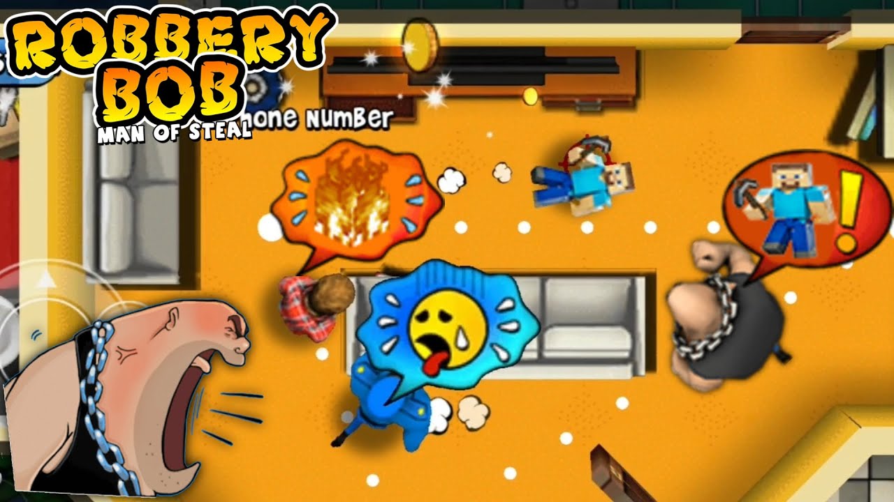 Minecraft - New Character In Robbery Bob Part 23 - YouTube