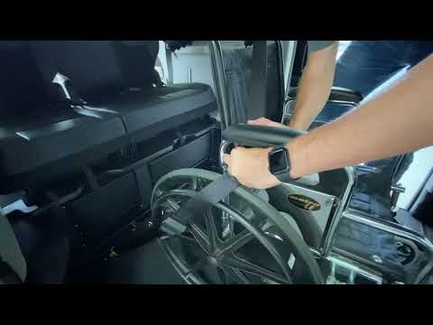 Demo - Manual Wheelchair Tie-Downs To Secure Wheelchair During ...