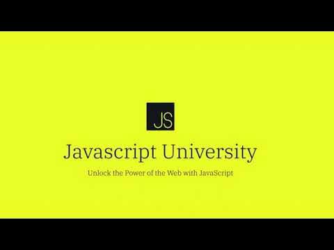 JavaScript University, Arizona Official Video - YouTube